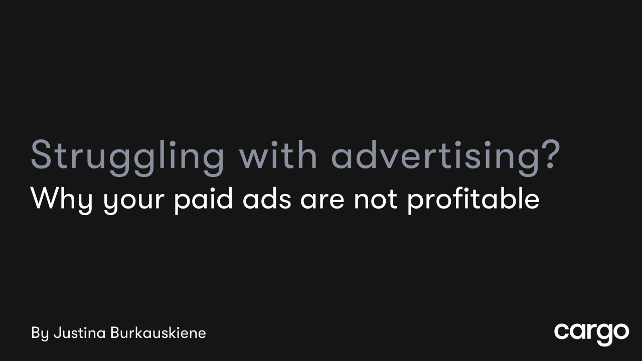 Why Your PPC Ads Are Not Profitable | Cargo Creative